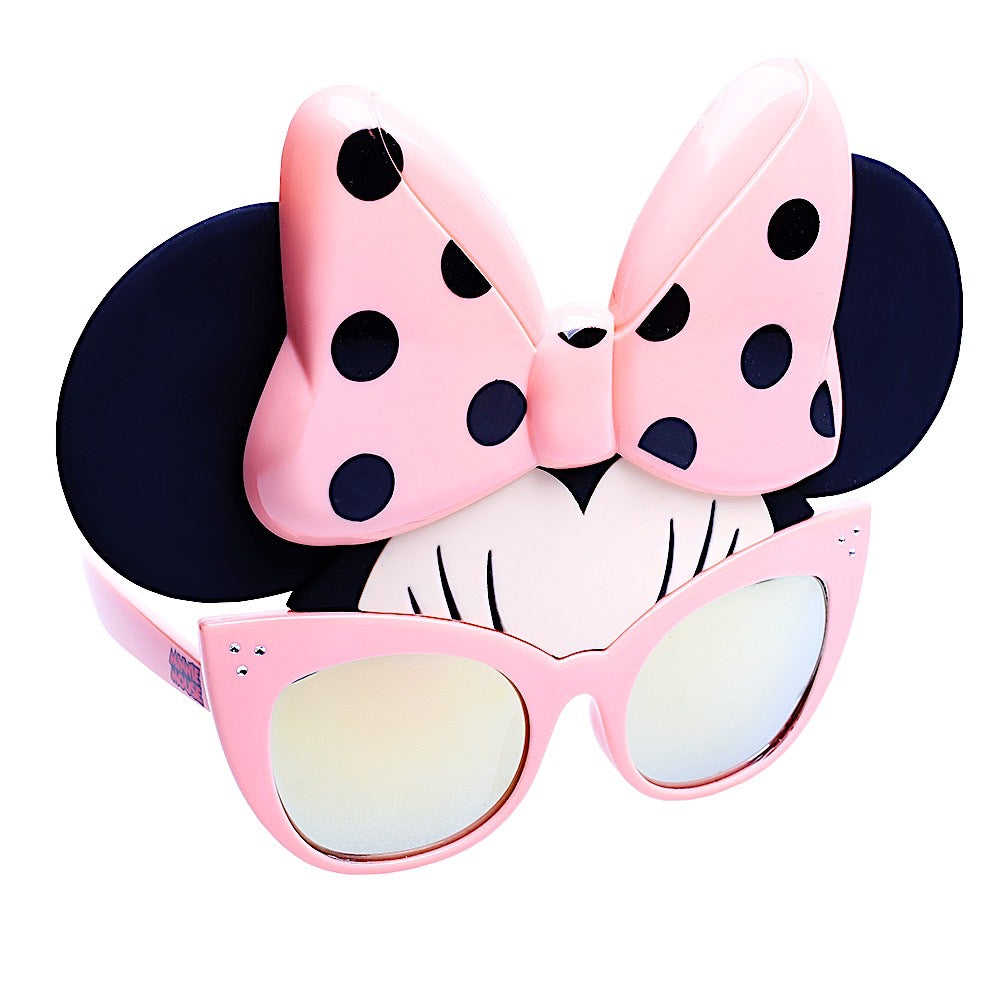 Minnie Mouse Pink Bow Sun-Staches® – Sunstaches